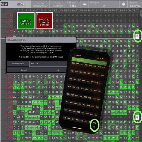 Dmx512 Universe Tester Plugin For Ma3 Addondesk