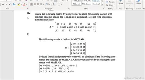 Solved Please Solve The Questions 2 On The Matlab Program