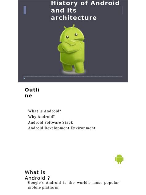 android architecture pdf