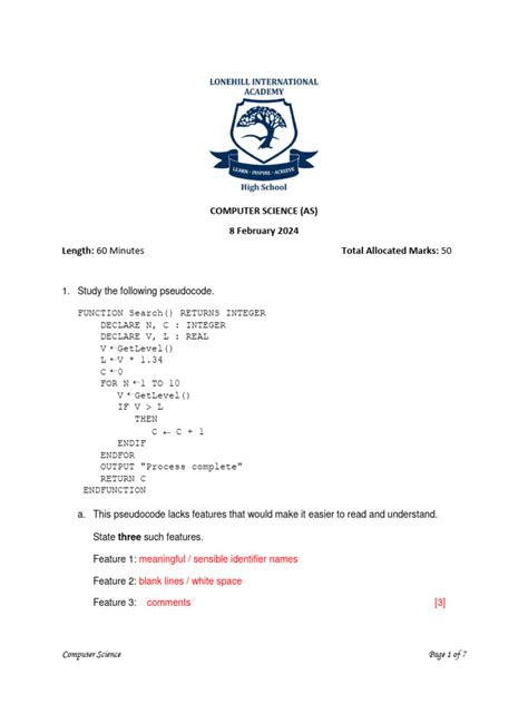 cs test 1 memo problem solving and design pdf control flow
