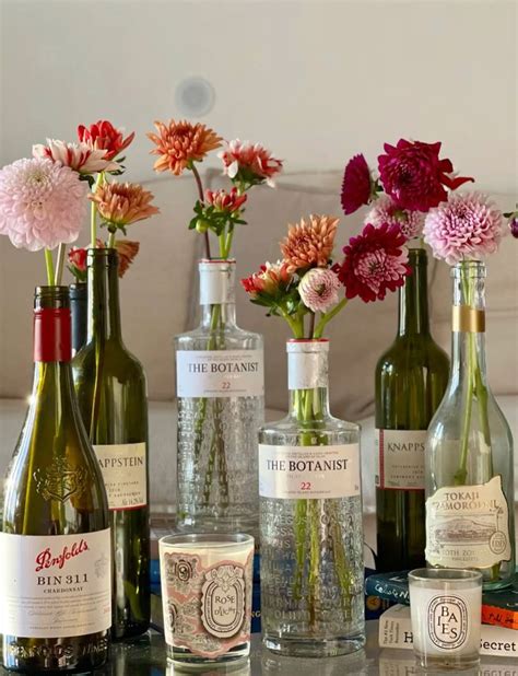 Bottle Flower Arrangement Life And Romance Are Not Contradictory