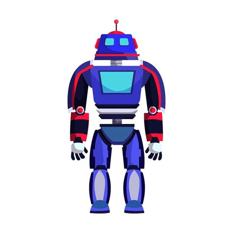 Robot Assistant Character Design Illustration 47923626 Vector Art At