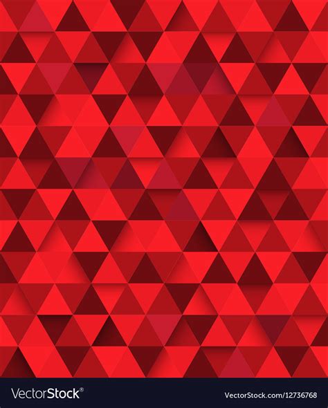Abstract Geometric Triangle Seamless Pattern Vector Image