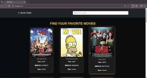 Moviesearchapp Reactjs Omdbapi Bootstrap Webdevelopment Coding