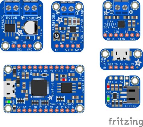 Adafruit Fritzing Moveprof