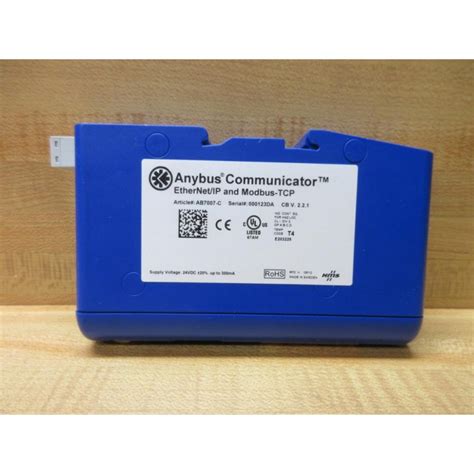 HMS AB7007 C Anybus Communicator AB7007C New No Box Mara Industrial