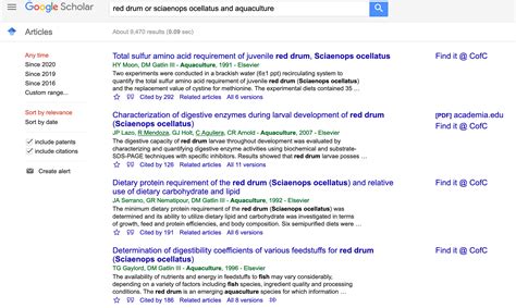 Accessing Subscription Articles Through Google Scholar Marine Resources Library