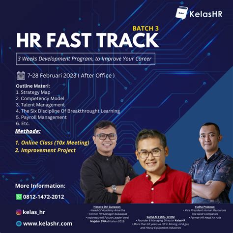 Hr Fast Track Kelas Hr
