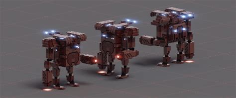 Voxel Robot Assets For Free By Monogon