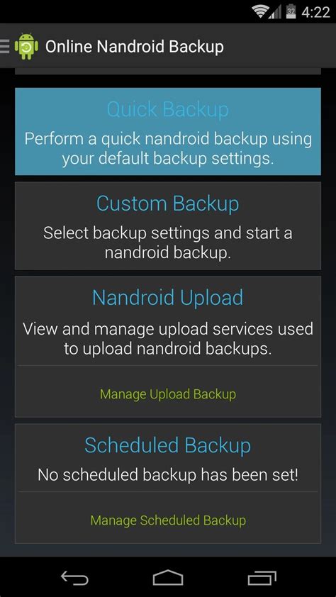 The Flat Out Easiest Way To Create A Nandroid Backup On Android Nexus