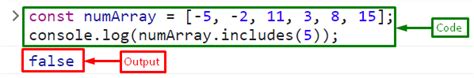 Includes Method In Javascript With Examples Linux Genie