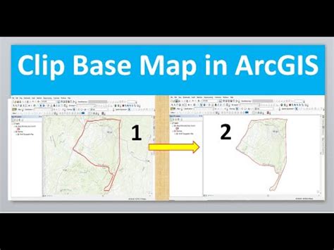 How To Clip Base Map In ArcGIS YouTube