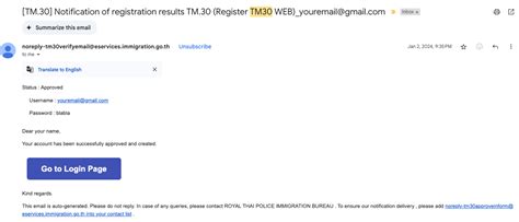 How To Submit The Tm30 Form In Thailand Step By Step Guide