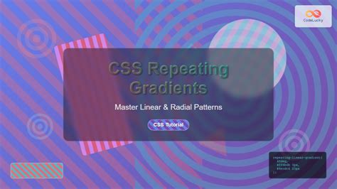 Css Gradients Complete Guide To Linear Gradient Background Creation Codelucky