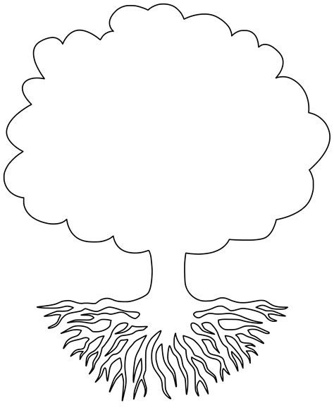 Shape Of Tree Of Life Free Printable Papercraft Templates