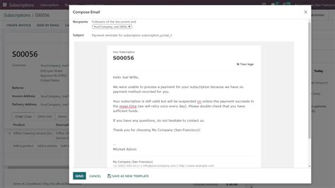 Setting Up Email Templates In Odoo 16