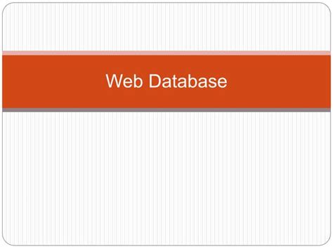 Webdatabasechapter4pptx
