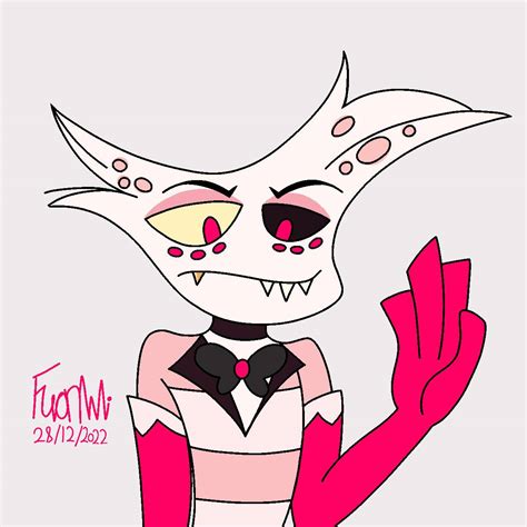 Angel Dust Hazbin Hotel Fanart By Fuanwi On Deviantart