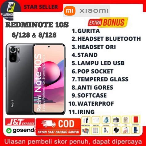 Jual Xiaomi Redmi Note S Ram Garansi Resmi Shopee Indonesia