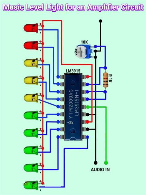 Dk Music Level Light For An Amplifier Circuit Facebook