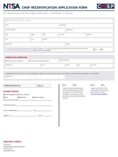Fillable Online Cmsp Recertification Application Form Fax Email Print Pdffiller
