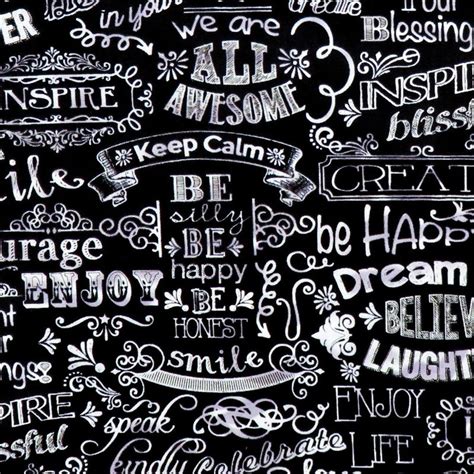 Chalkboard Words Etsy