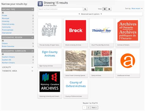browse documentation version 2 5 atom open source archival description software