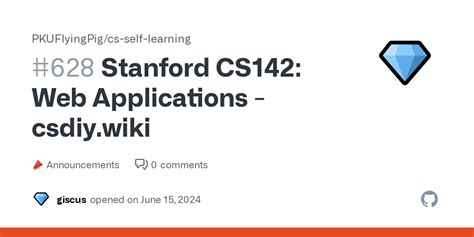 Stanford CS Web Applications Csdiy Wiki PKUFlyingPig Cs Self Learning Discussion