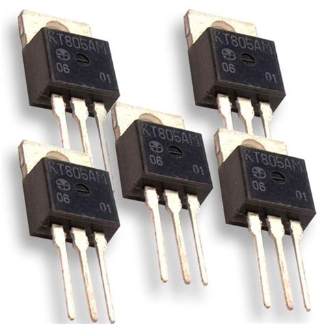 Транзистор КТ805АМ 5шт. купить на OZON по низкой цене (1267579656)