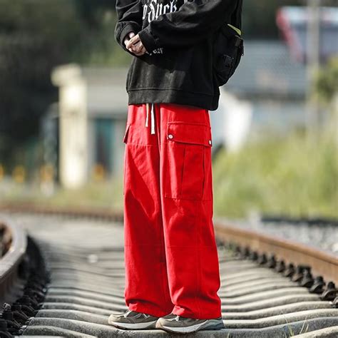 พร้อมส่ง Cod กางเกงคาร์โก้ผู้ชาย กางเกงคาร์โก้ลําลอง ทรงหลวม 100 ผ้าฝ้าย ทรงหลวม ผ้าทนต่อการขัด