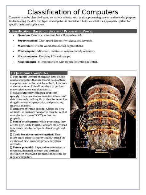 3 Classification Of Computers Pdf Mainframe Computer Microcomputers