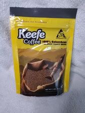 Keefe Coffee 100 Colombian Premium Freeze Dried Coffee 3oz Bag For Sale