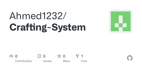 GitHub Ahmed Crafting System