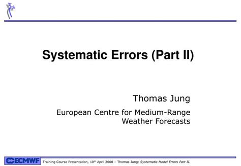 Ppt Systematic Errors Part Ii Powerpoint Presentation Free