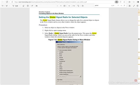 fpga系列 hdl：modelsim显示模拟波形 十进制格式数值 临时方法和设置持久化的默认值 modelsim波形显示改为十进制 csdn博客