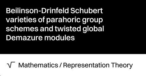 Beilinson Drinfeld Schubert Varieties Of Parahoric Group Schemes And Twisted Global Demazure Modules