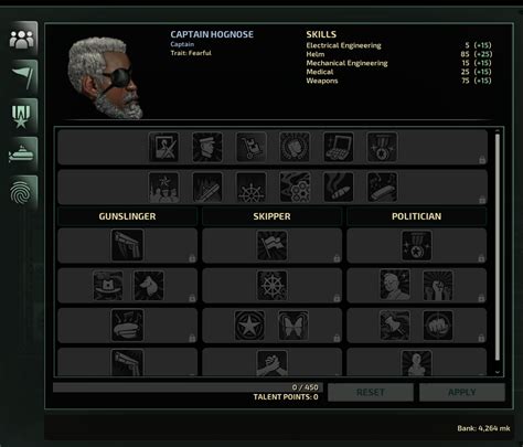 Factions Captain Hognose Has No Talents · Issue 10455