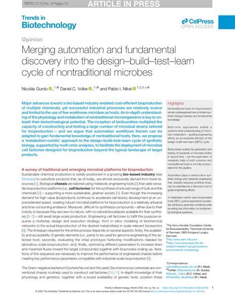 Pdf Merging Automation And Fundamental Discovery Into The Design