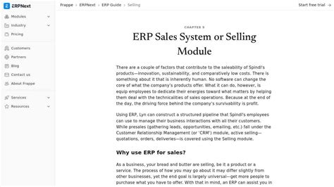 Erp Guide Erp Sales System Or Selling Module Erpnext