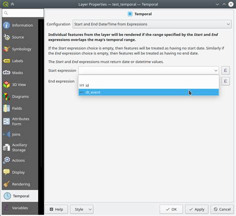 Postgresql Temporal Layer Timestamptz Type Not Recognized As Datetime · Issue 38962 · Qgis