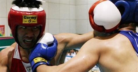 복싱 고등부 헤비급 결승경기