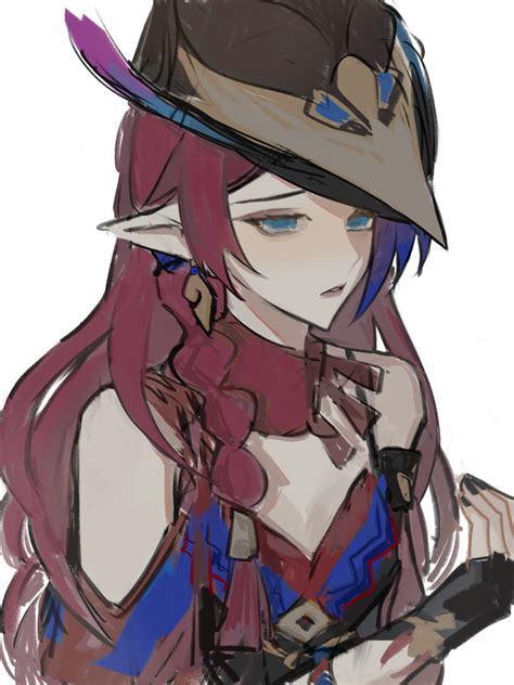 Chasca Genshin Impact Drawn By Shamo Danbooru