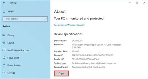 How To Copy And Paste Hardware Specs On Windows 10 Pureinfotech