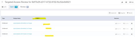 adding new columns to targeted certification iiq discussion and