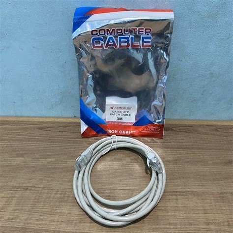 Jual Kabel LAN M Cat UTP Cable LAN Meter Cat Bestlink High Quality Shopee Indonesia