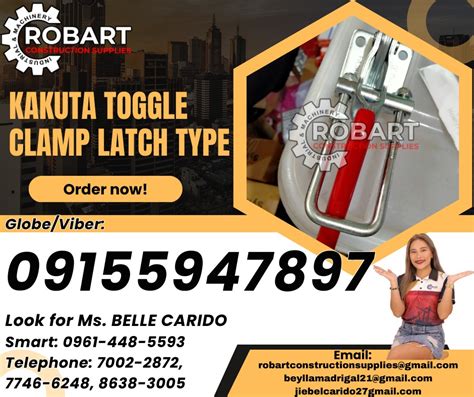Kakuta Toggle Clamp Latch Type Commercial And Industrial Construction Tools And Equipment On Carousell