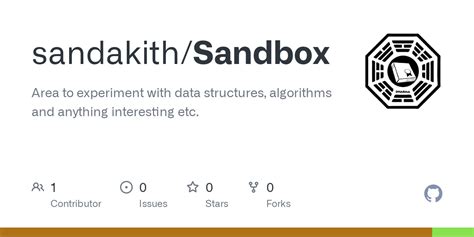 GitHub Sandakith Sandbox Area To Experiment With Data Structures Algorithms And Anything