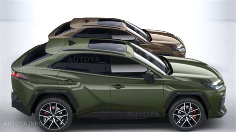 Colorful 2027 Toyota Rav4 Coupe Suv Looks Poised To Take Over The Land