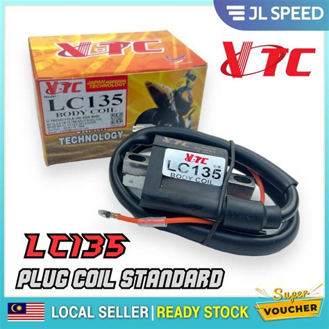 Yamaha 135lc Lc135 Lc 135 V1 V7 Ignition Coil Body Coil Koil Standard Plug Coil Api Original Vtc
