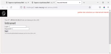 Ctf — Ip Restriction Bypass Internet